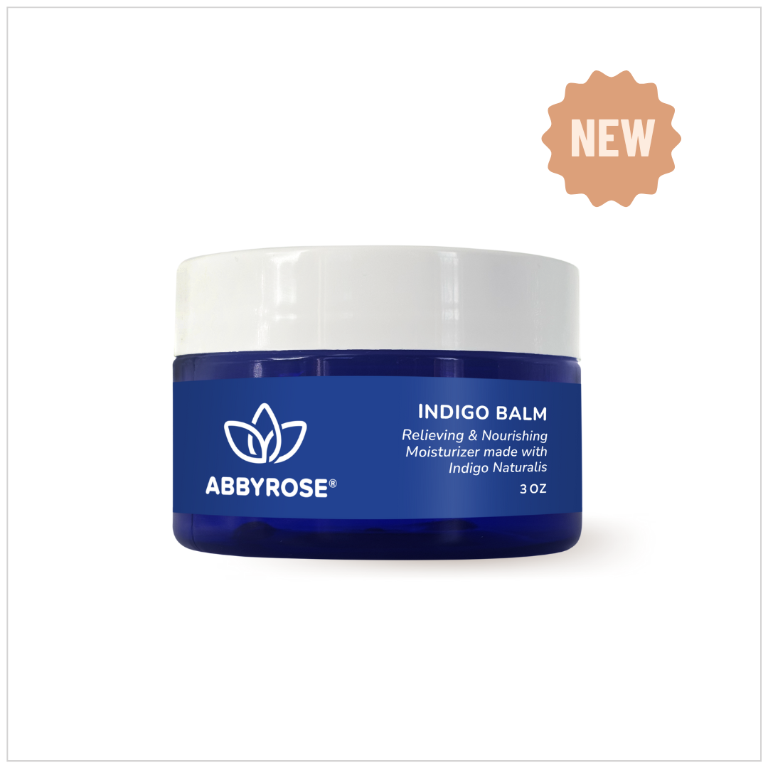 Indigo Balm for Eczema and Psoriasis-Prone Skin | Abby Rose Skin Care